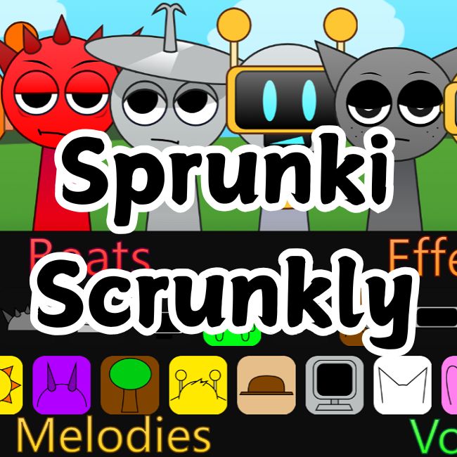 Sprunki Scrunki - Speel Incredibox Sprunki Mod online