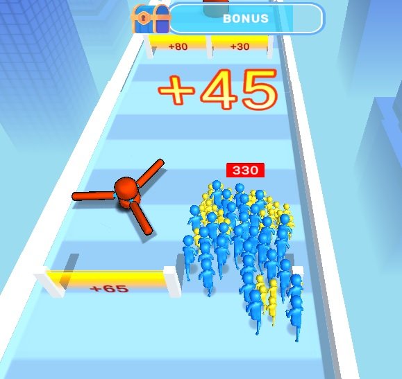 Stickman Crowd Fight Online 🔥 Arcade Game - Play at Y9FreeGames