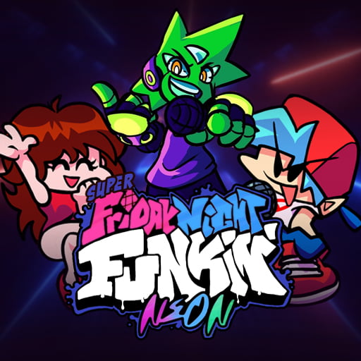 Super Friday Night Funkin Neon Online 🔥 FNF Mods Game - Play at Y9FreeGames