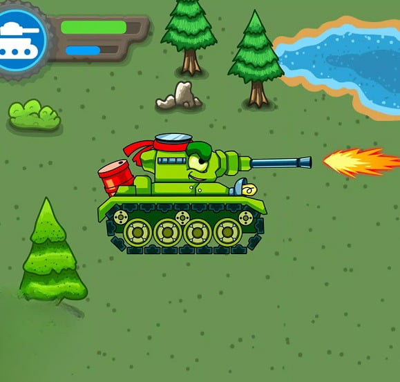 Tanks 2D: Tank Wars Online 🔥 Tank Game - Play at Y9FreeGames